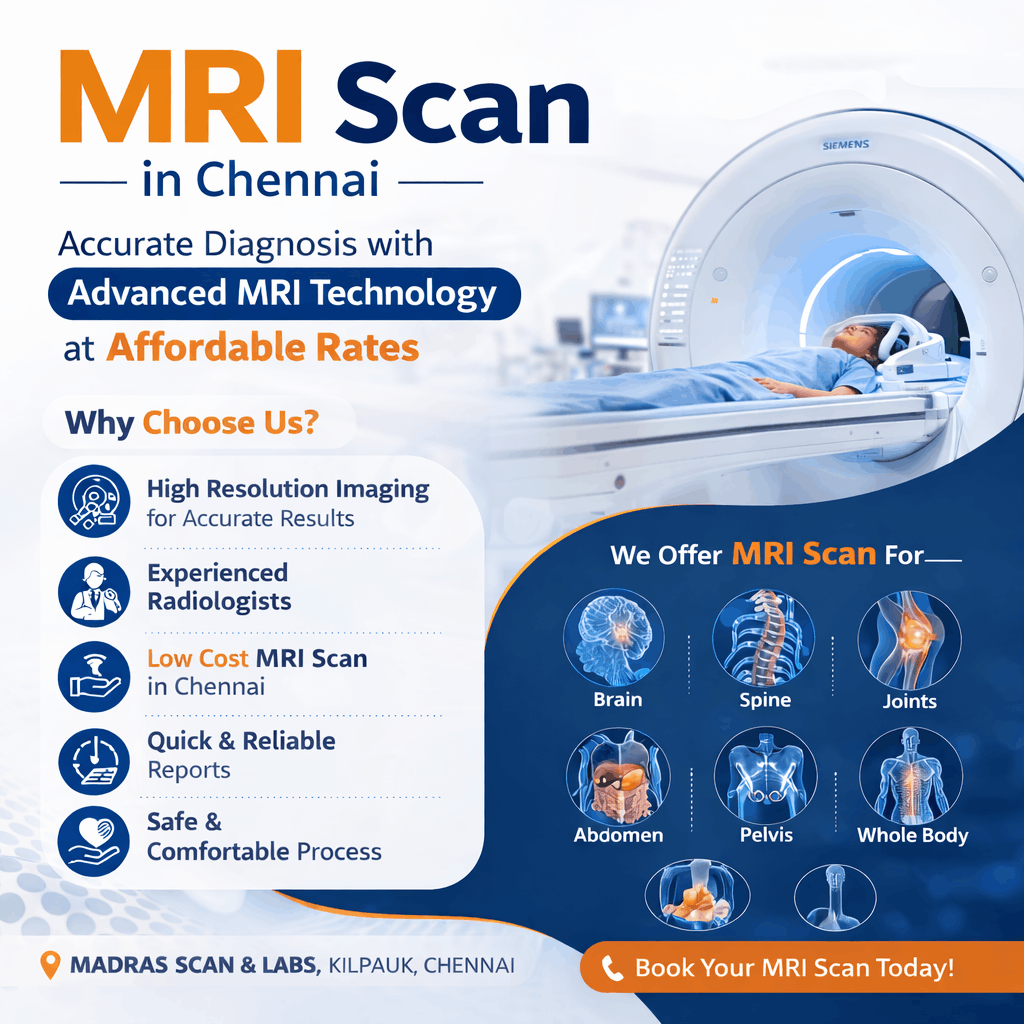 Best MRI Scan in Chennai | Advanced 3T MRI Scan | Madras Scan